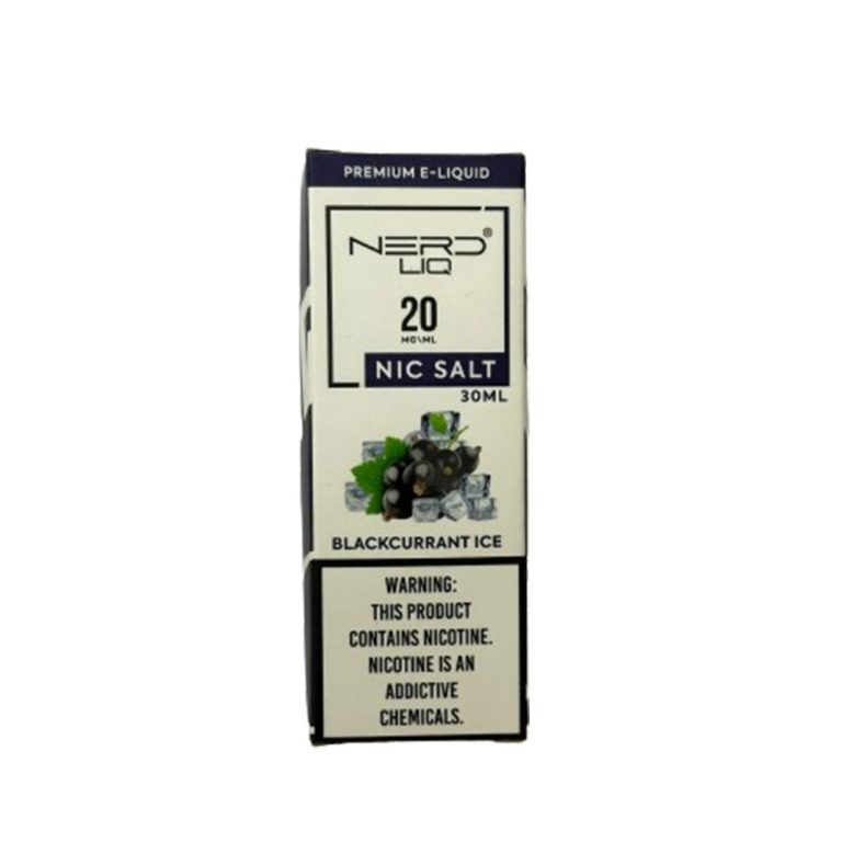 سالت انگور فرنگی یخ نرد | NERD blackcurrant Salt nic 30ml - وینی ویپ